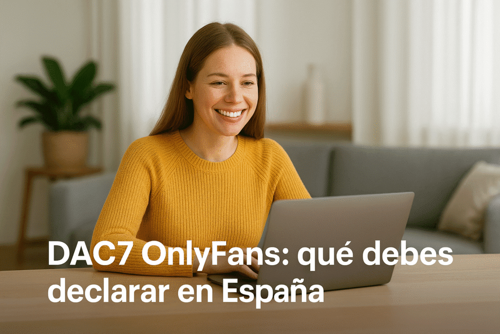 DAC7 OnlyFans: O que você precisa declarar na Espanha