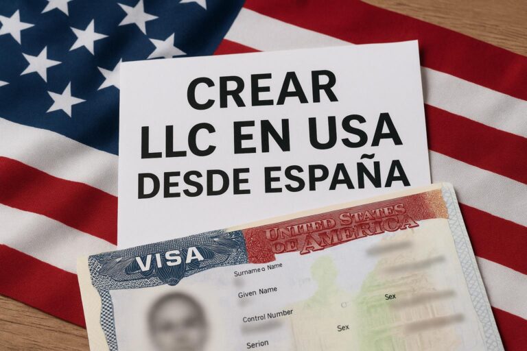 Crear LLC en USA desde España | Guía 2025 paso a paso